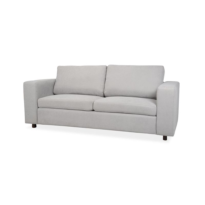 Sofá 3 Puestos Nauty Gris Claro - Tugó Colombia