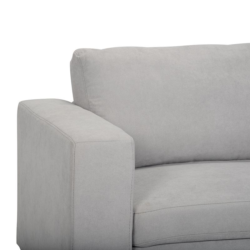 Sofá 3 Puestos Nauty Gris Claro - Tugó Colombia