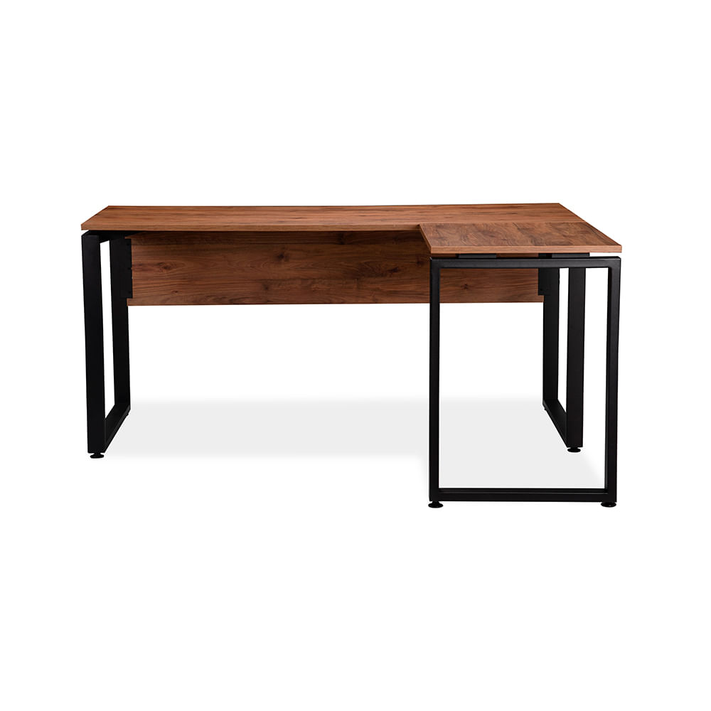 Puesto En L Smartwork Nogal/Negro - Tugó Colombia