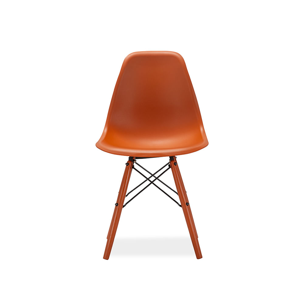 Silla Auxiliar Eames Naranja - Tugó Colombia