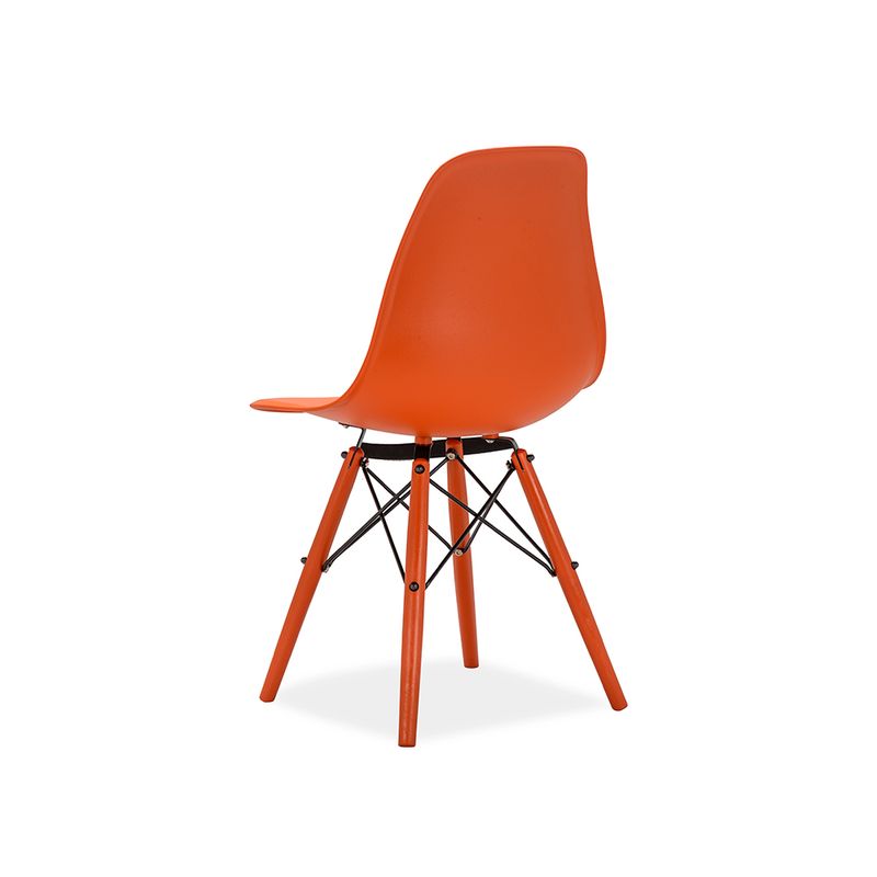 Silla Auxiliar Eames Naranja - Tugó Colombia