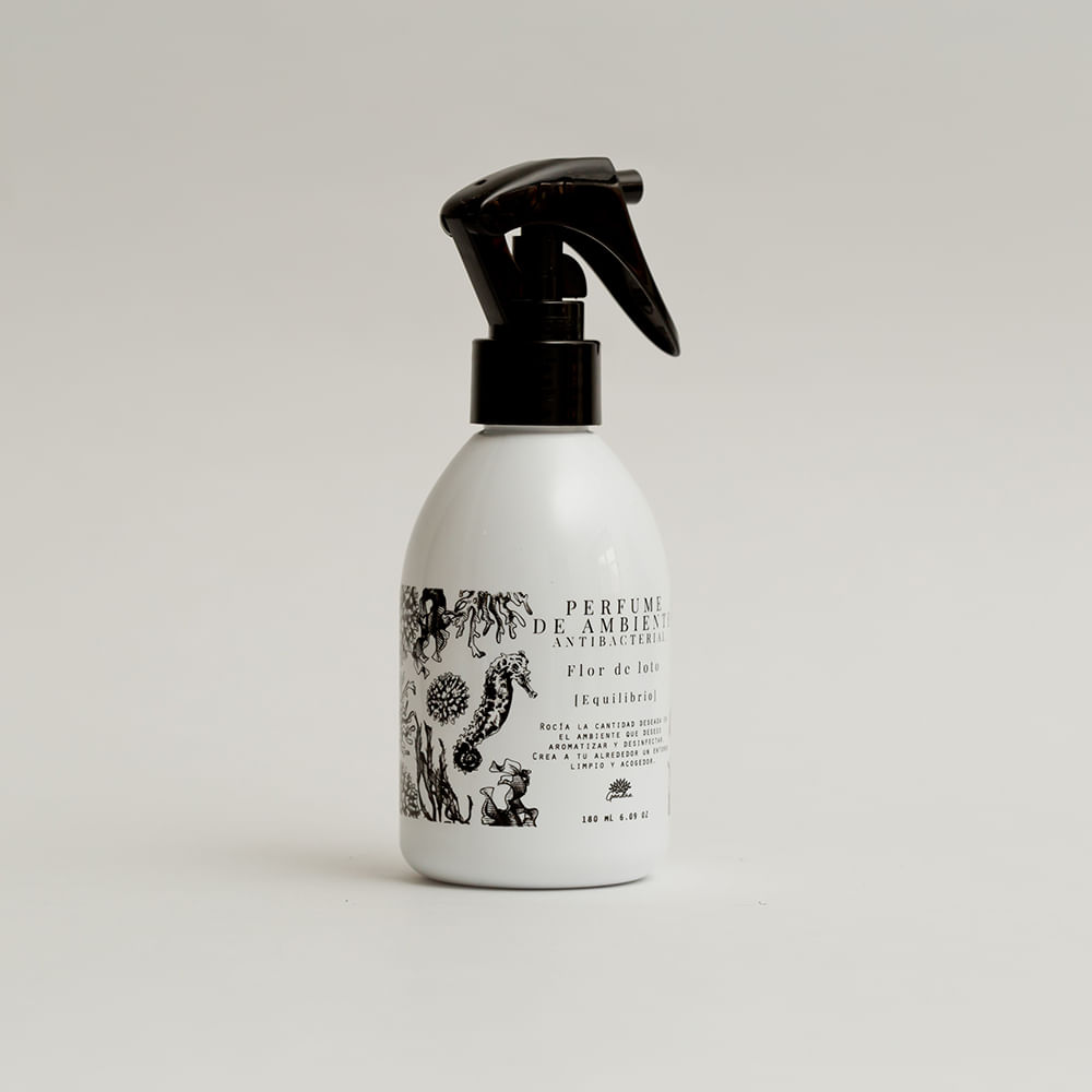 Perfume De Ambiente Antibacterial 180 Ml Flor De Loto - Tugó Colombia
