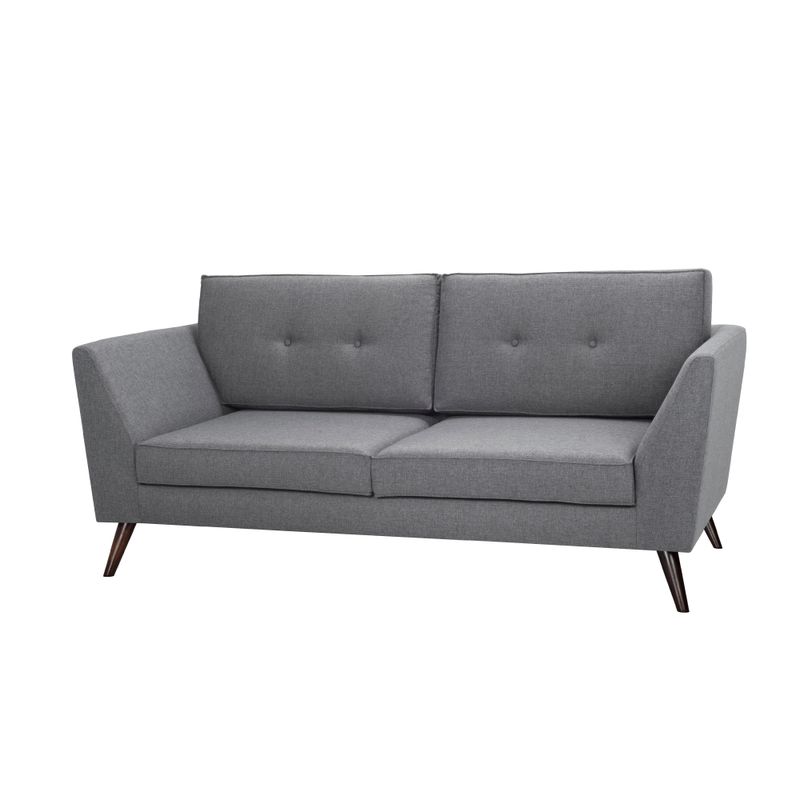 Sofá Torino 3 Puestos Gris Oscuro - Tugó Colombia