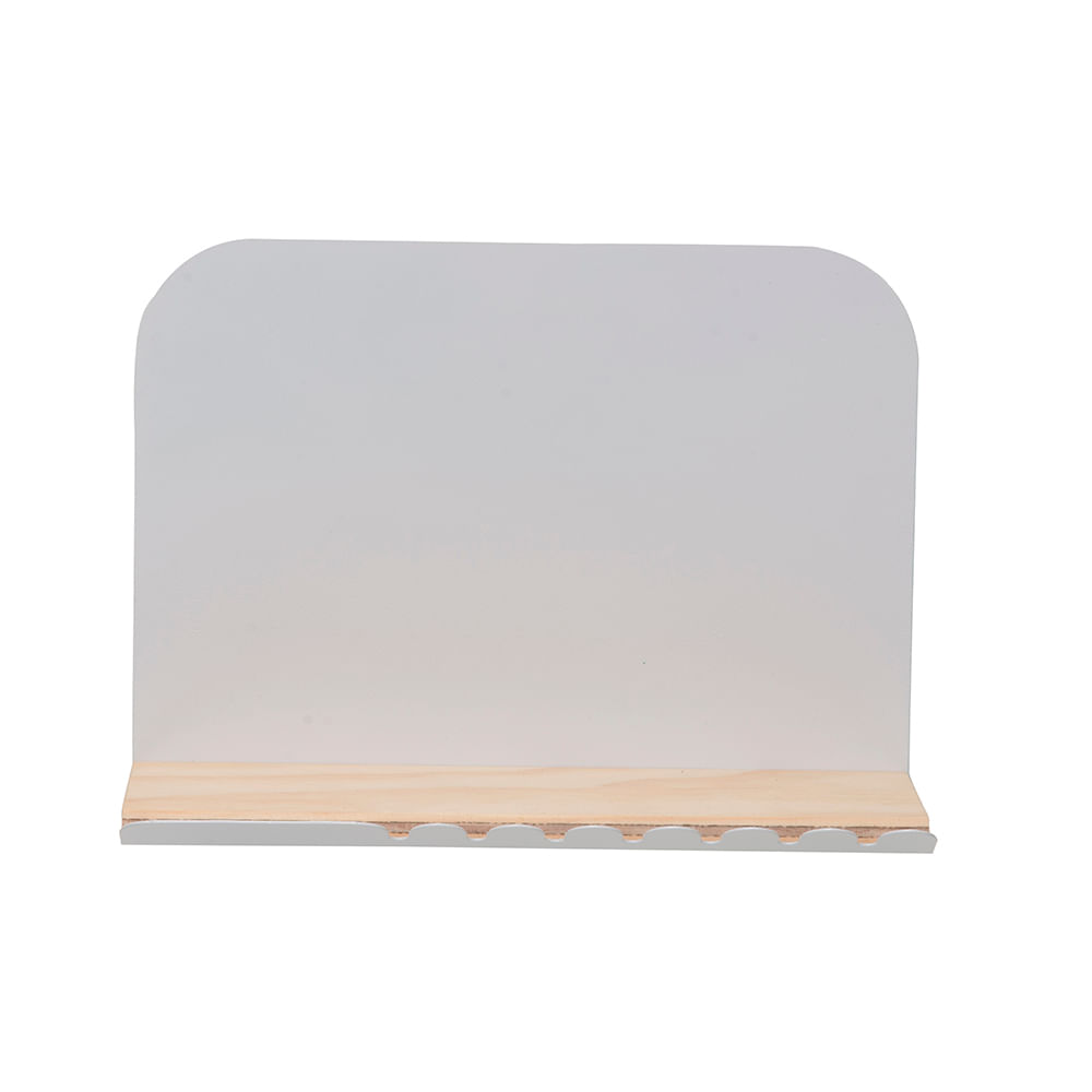 Repisa Eclipse Con Muelas Natural/Blanco - Tugó Colombia