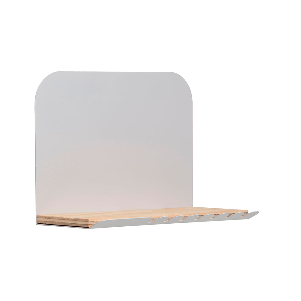 Repisa Eclipse Con Muelas Natural/Blanco - Tugó Colombia