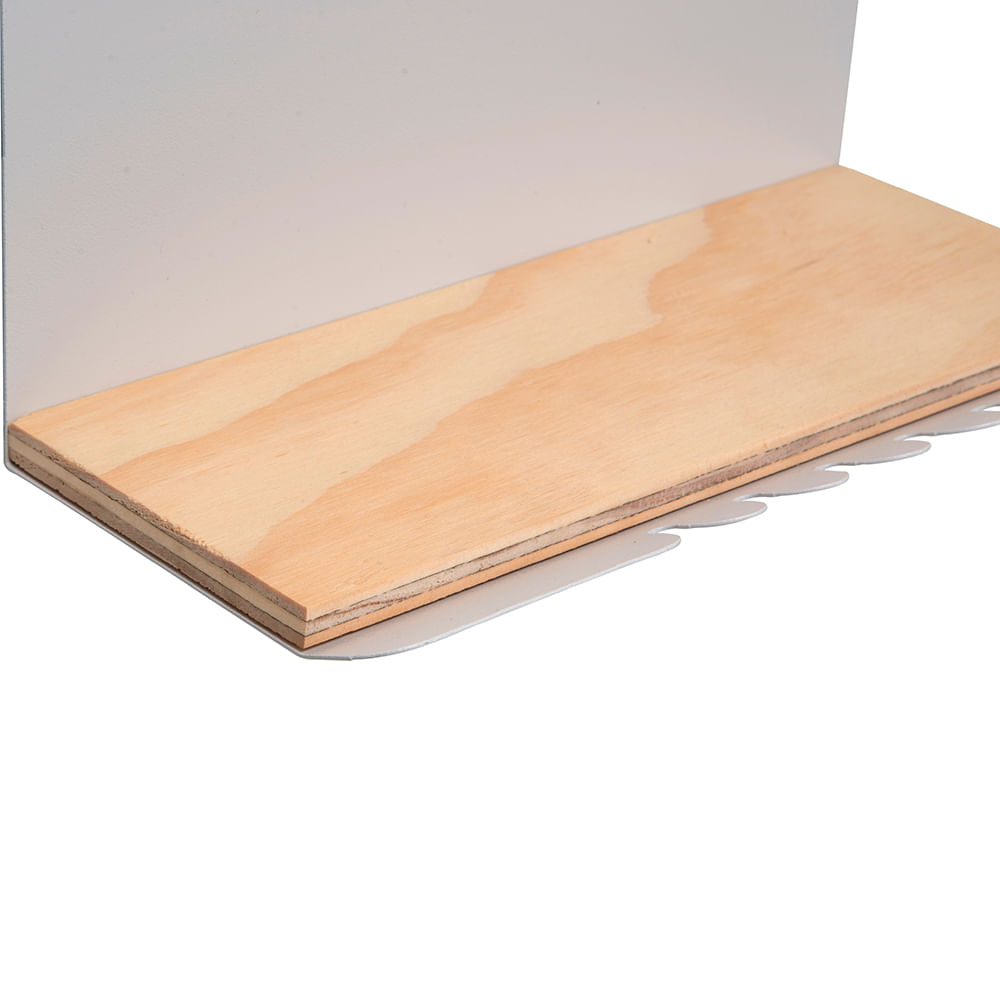 Repisa Eclipse Con Muelas Natural/Blanco - Tugó Colombia