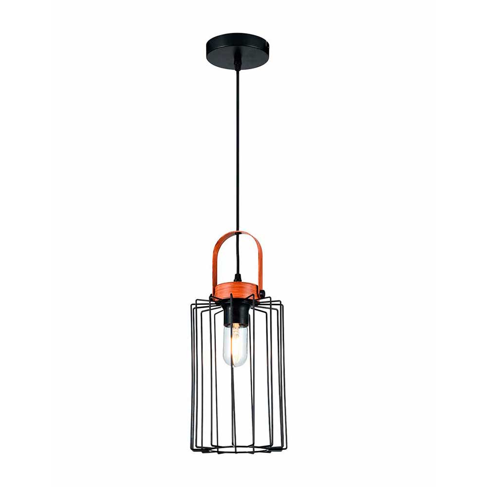 Lámpara De Techo Robin 250*160 Metal Negro - Tugó Colombia