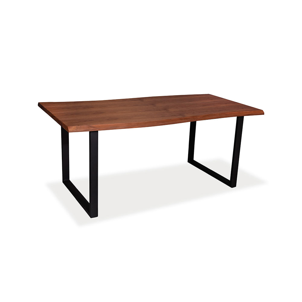 Mesa De Comedor Wave Square Nogal - Tugó Colombia