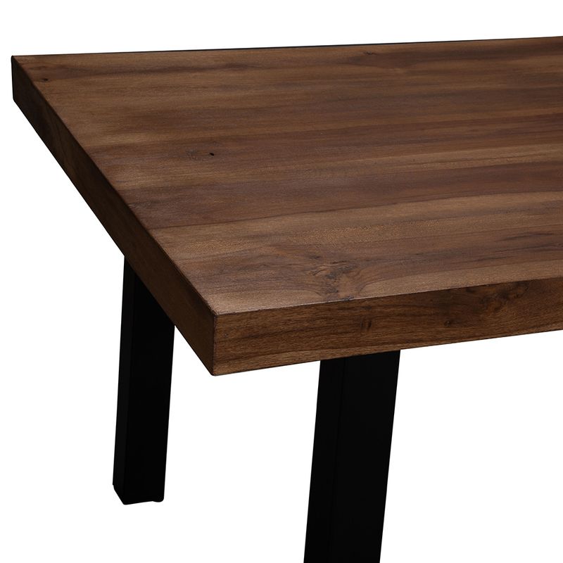 Mesa De Comedor Taos Madera Roble Rustico - Tugó Colombia