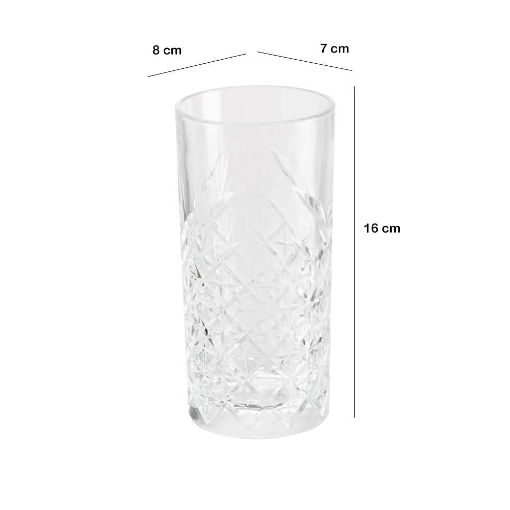 Vaso Largo Timeless 450ml - Tugó Colombia