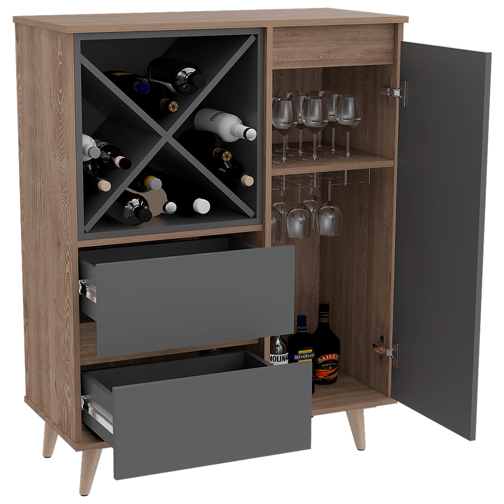 Buffet Salem Laminado Miel Plomo - Tugó Colombia