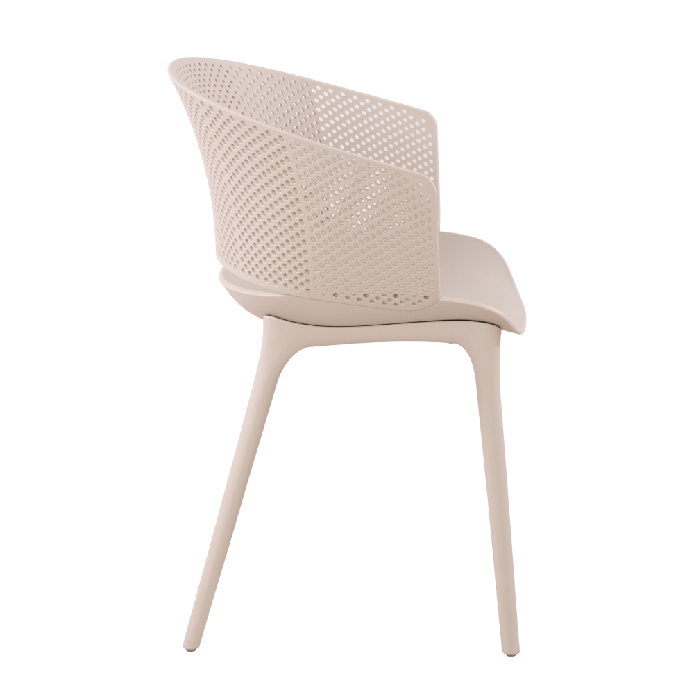 Silla Auxiliar Lily Plástico Beige - Tugó Colombia