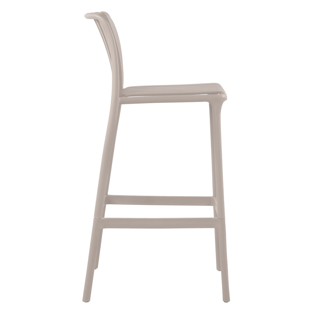 Butaco Alto Bobby Plástico Beige - Tugó Colombia