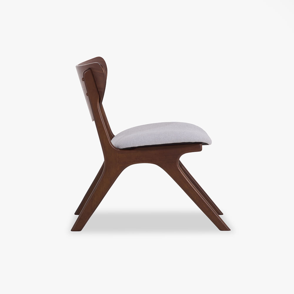 Poltrona Luma Tela Gris Claro - Tugó Colombia