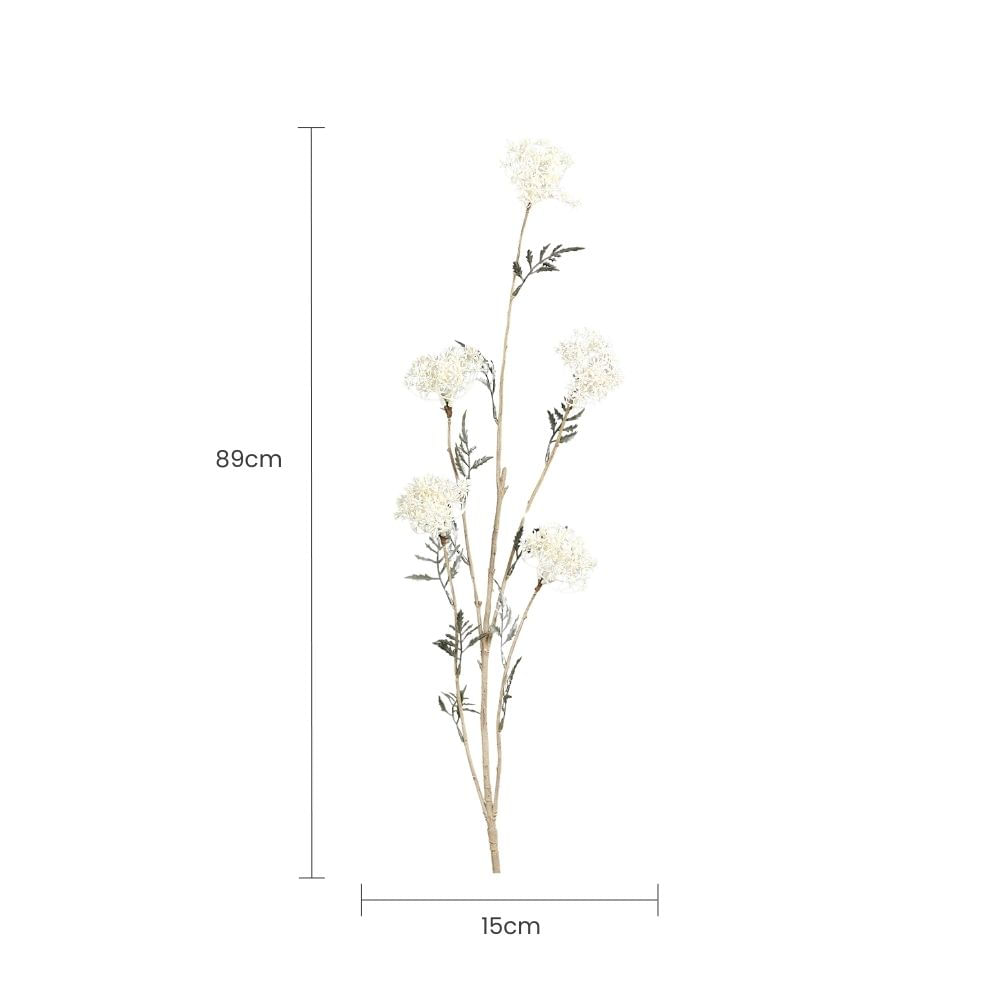 Flor Artificial Witch Hazel Blanco 89cm - Tugó Colombia