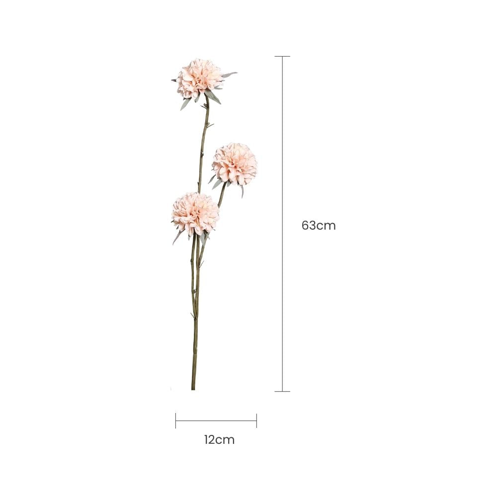 Flor Artificial Pompones 63cm - Tugó Colombia