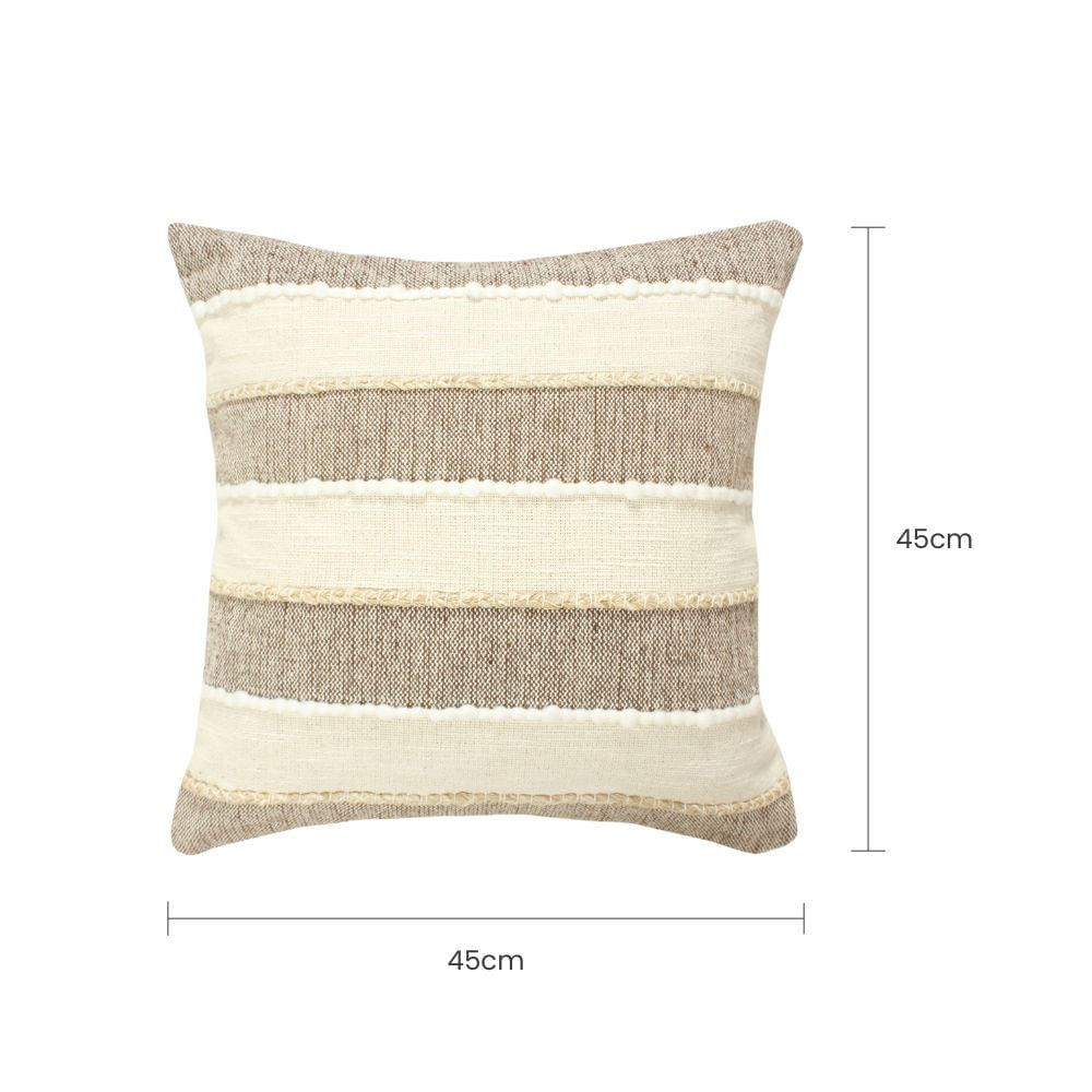 Funda Cojín Varanasi Beige - Tugó Colombia