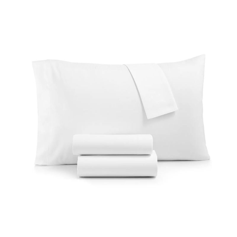 Juego de Sabananas Algodón 300H Sencillo Blanco - Tugó Colombia